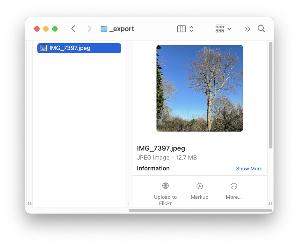 Uploading To Flickr Directly From Mac Finder Rob Allen
